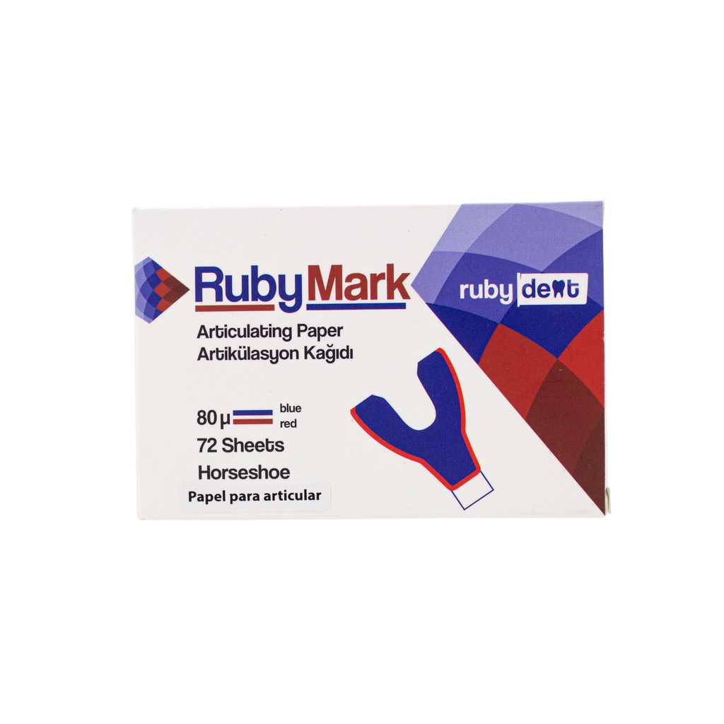 Papel para Articular tipo herradura RubyMark Incidental | Biotech Chile